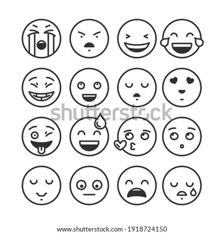 Emotions Clipart Black And White | Free download on ClipArtMag