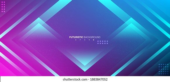 Abstract Futuristic Background Futuristic Line Background Stock Vector ...