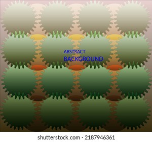 Abstract Futuristic Data Cog Wheel Pattern Stock Vector (Royalty Free ...