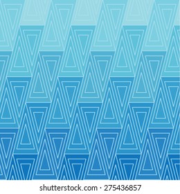 Abstract Geometric Background Blue Gradient Triangles Stock Vector (Royalty Free) 275436857 ...