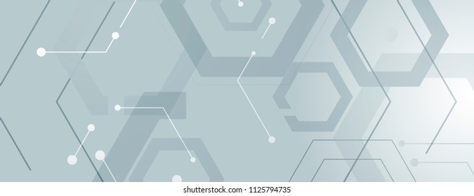 Abstract Geometric Background Gexagon Shapes Stock Vector (Royalty Free ...