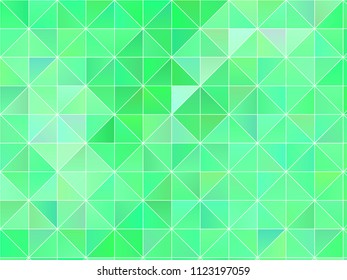 Abstract Geometric Background Green Triangles Polygon Stock Vector ...