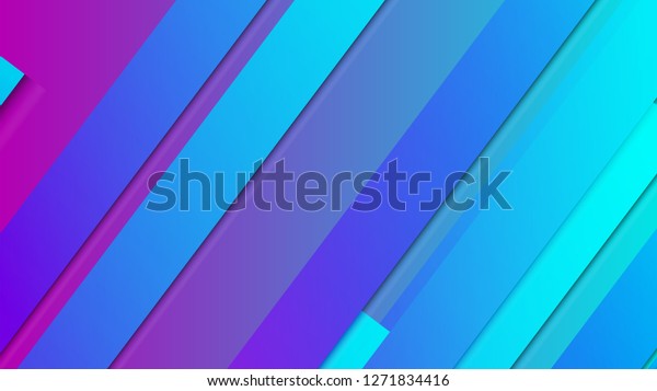 Abstract Geometric Background Line Color Gradient Stock Vector (Royalty ...