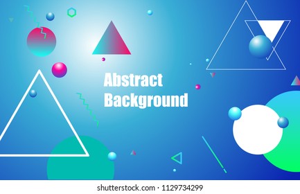 Abstract Geometric Background Poster Flyer Design Stock Vector (Royalty ...
