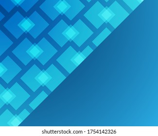 Abstract Blue Background Design A4 Size Stock Vector (Royalty Free ...