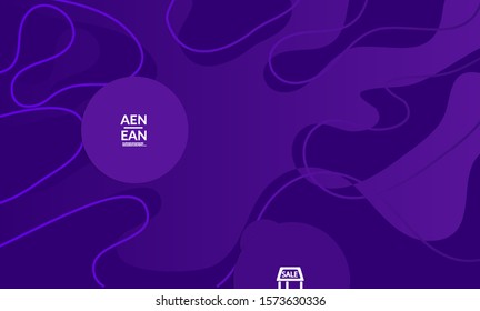 Abstract Geometric Background Vanishing Waves Modern Stock Vector ...