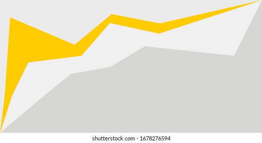 Abstract Geometric Background Yellow Grey Stock Vector (Royalty Free ...