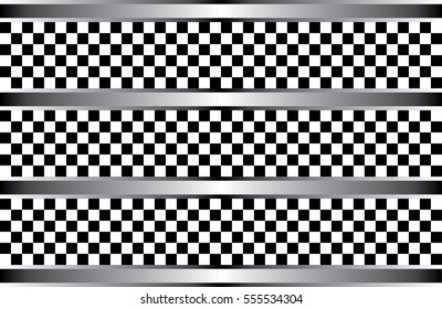 Abstract Geometric Black White Gradient Square Stock Vector (Royalty ...