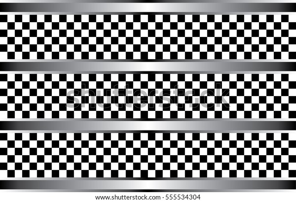 Abstract Geometric Black White Gradient Square Stock Vector (Royalty ...