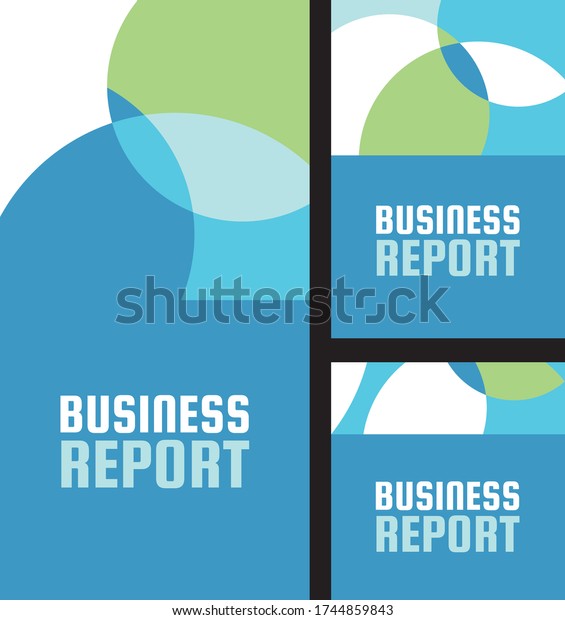 Abstract Geometric Catalog Cover Page Graphics Stock Vector (Royalty ...