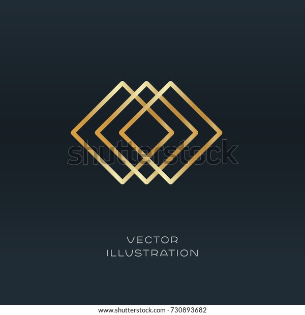 Abstract Geometric Company Logo Icon Vector Stock Vector (Royalty Free ...