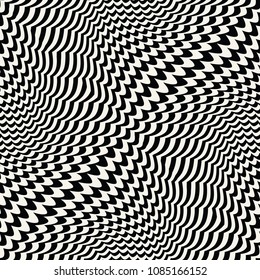 Vector Horizontal Checkered Background Curved Surface Stock Vector ...