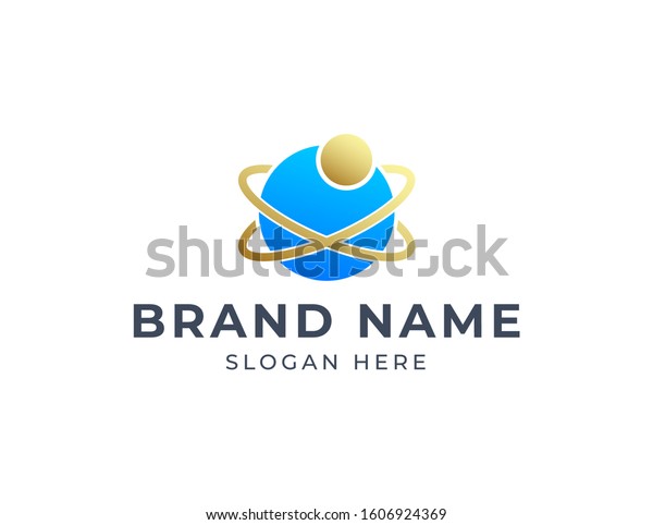Abstract Geometric Logo Design Brand Logo Stock Vector (Royalty Free ...