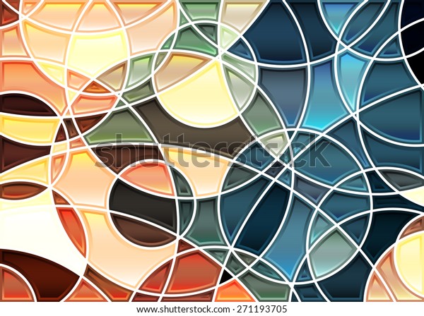 Abstract Geometric Mosaic Background Stock Vector (Royalty Free ...