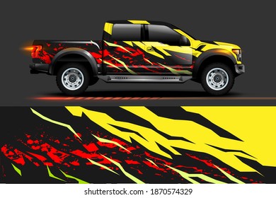 Decal Racing Cars Designs Vector Livery Stock Vector (Royalty Free ...