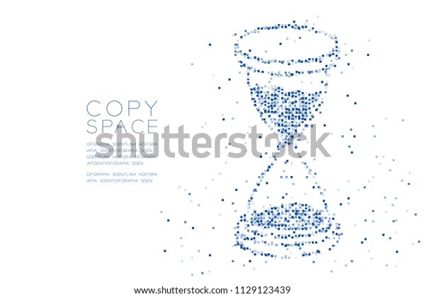 Abstract Geometric Square Box Pixel Pattern Stock Vector (Royalty Free ...