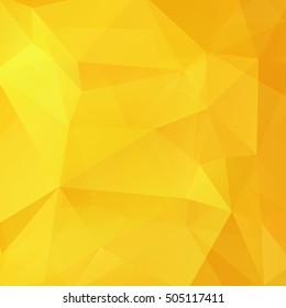 Abstract Geometric Style Yellow Background Vector Stock Vector (Royalty ...