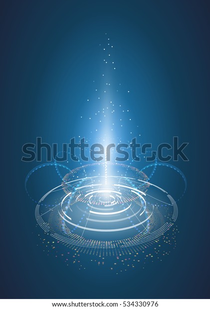 Abstract Geometric Technology Design Element Stock Vector (Royalty Free ...