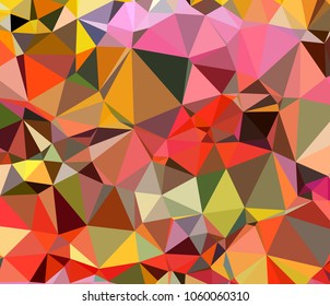 Abstract Polygonal Background Blue Yellow Triangles Stock Illustration ...