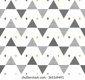 Abstract Geometric Triangle Line Design Background Stock Vector ...