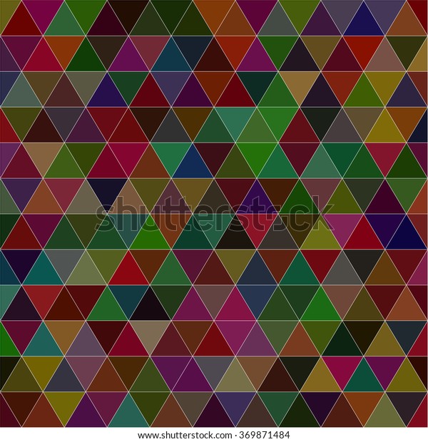 Abstract Geometric Vector Background Triangle Pattern Stock Vector ...