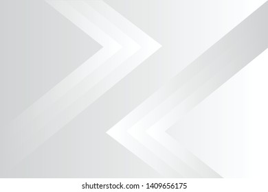 Abstract Geometric White Color Background Vector Stock Vector (Royalty ...