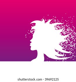 Abstract Girl Stock Vector (Royalty Free) 39692125 | Shutterstock
