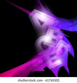Glowing Purple Roulette Concept 3d Rendered Stock Illustration 722006662
