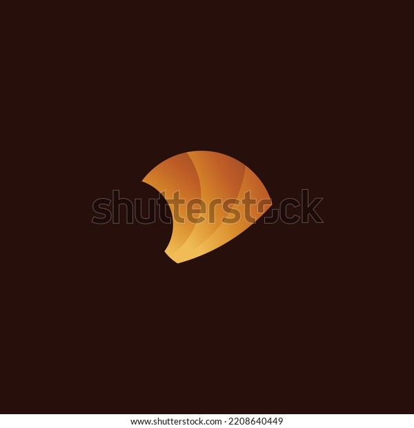 Abstract Golden Ratio Shell Logo Stock Vector (Royalty Free) 2208640449 ...