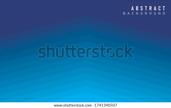 Abstract Gradation Line Background On Blue Stock Vector (Royalty Free ...
