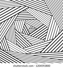 Abstract Graphics Black Lines Background Stock Vector (Royalty Free ...