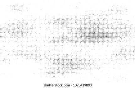 Abstract Gray Background Small Squares Stock Vector (Royalty Free ...