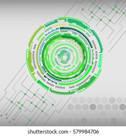 Abstract Grayscale Background Green Communication Technology Stock ...