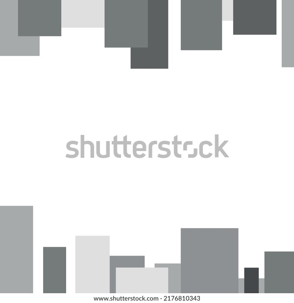 Abstract Grayscale Shape Vector Art Background Stock Vector (Royalty ...