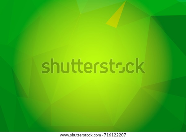 Abstract Green Background Modern Style Overlay Stock Vector (Royalty ...