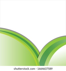 Abstract Green Background Modern Template Design Stock Vector (Royalty ...
