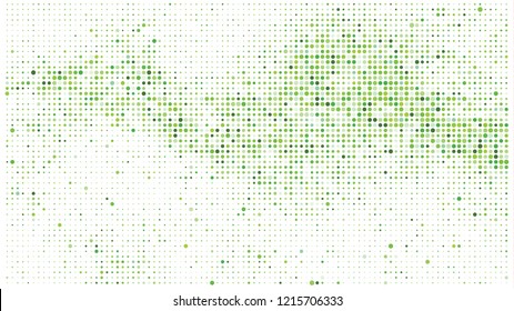 Abstract Green Halftone Stock Vector (Royalty Free) 1215706333 ...