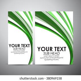 Abstract Green Line Graphics Resources Design Stock Vector (Royalty ...