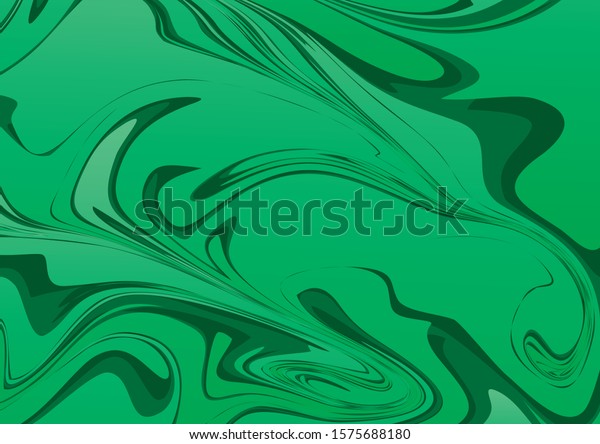 Abstract Green Random Twirl Texture Background Stock Vector (Royalty ...