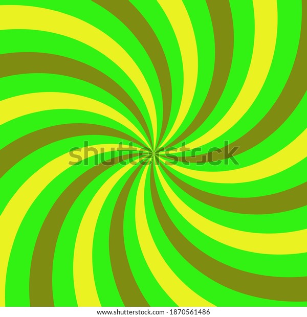 Abstract Green Spiral Shape Background Image Stock Vector (Royalty Free ...
