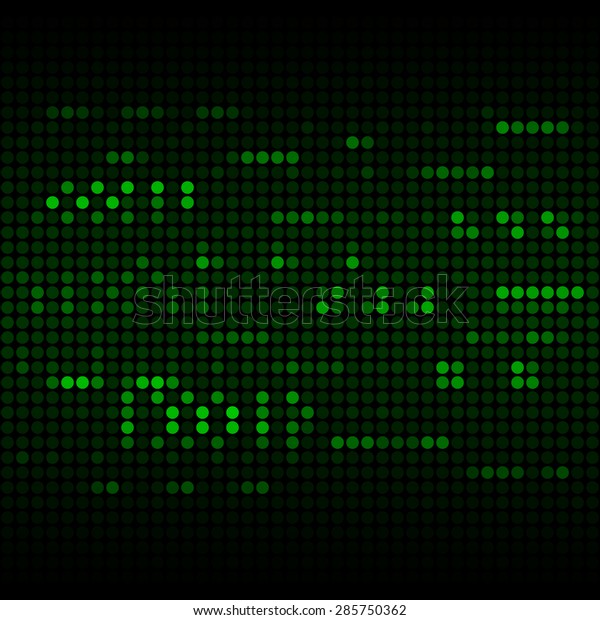 Abstract Green Technology Background Stock Vector (Royalty Free ...