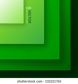 Abstract Green Triangle Shapes Background Rgb Stock Vector (Royalty ...