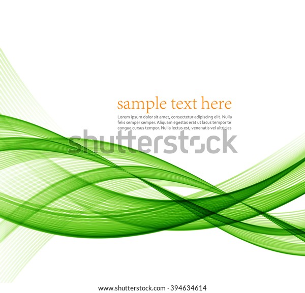 Abstract Green Wavy Lines Colorful Vector Stock Vector (Royalty Free ... Abstract Green Wavy Lines Colorful Vector Stock Vector (Royalty Free ...