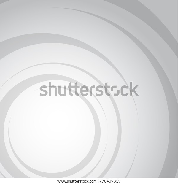 Abstract Grey Water Wave Circle Background Stock Vector (Royalty Free ...