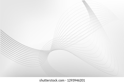 Abstract Grey Wave Business Background Modern Stock Vector (Royalty ...