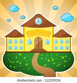 2,798 Futuristic school building Images, Stock Photos & Vectors ...