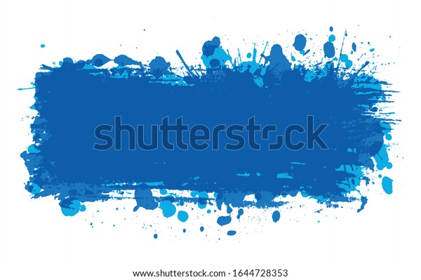 Abstract Grunge Splash Banner Design Stock Vector (Royalty Free ...