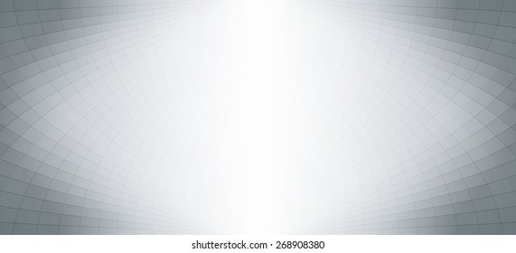 Abstract Halftone Perspective Banner Background Design Stock Vector ...
