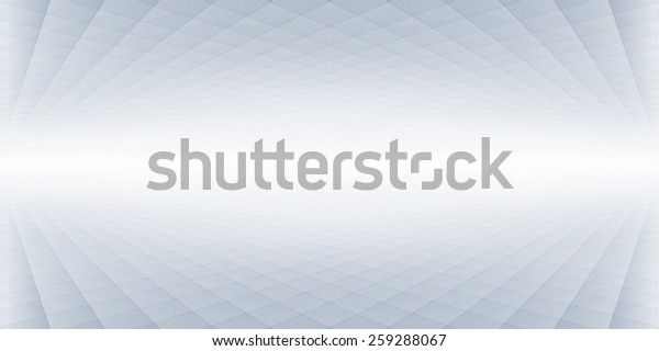 Abstract Halftone Perspective Banner Background Design Stock Vector ...