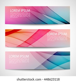 Abstract Header Line Wave White Vector Stock Vector (Royalty Free ...